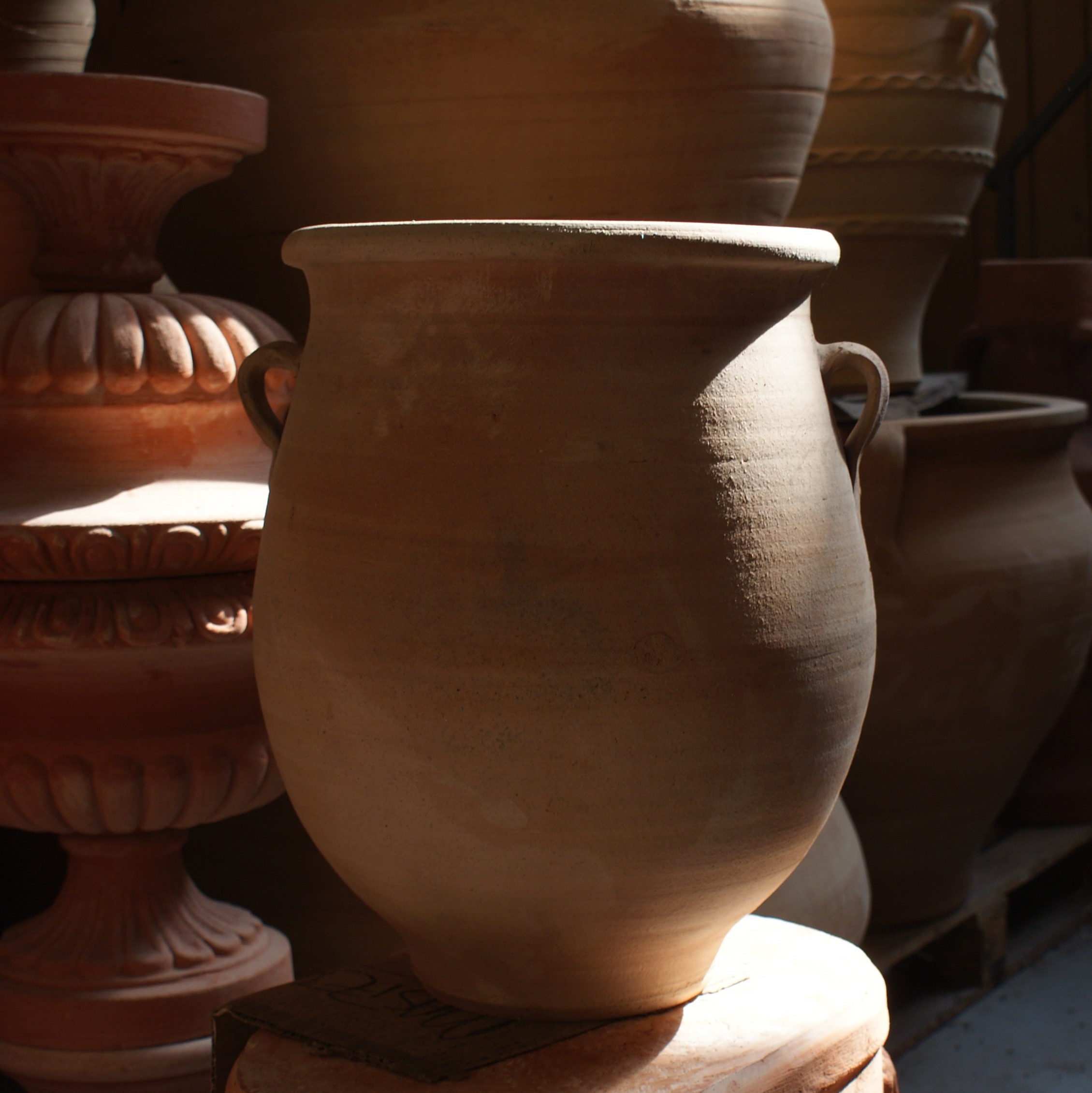 Grote ronde terracotta potten met diameter meer dan 40cm Archieven ...